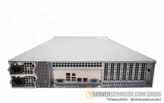 Supermicro CSE826 X9DRH-7TF 19" 2U 12x 3,5" LFF 2x Intel XEON E5-2600 ...